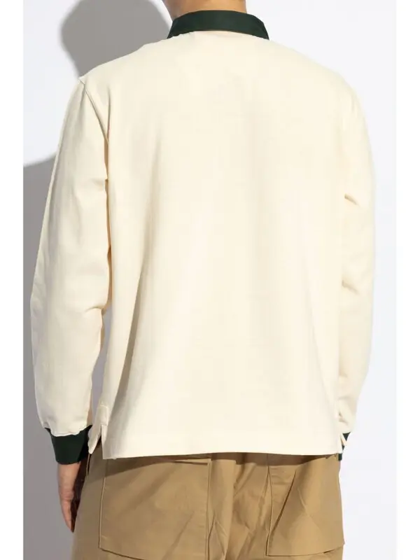 Givenchy Logo-patch Polo Shirt