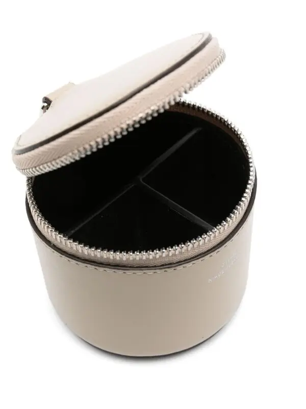 TOTEME Leather Jewellery Box - Neutrals
