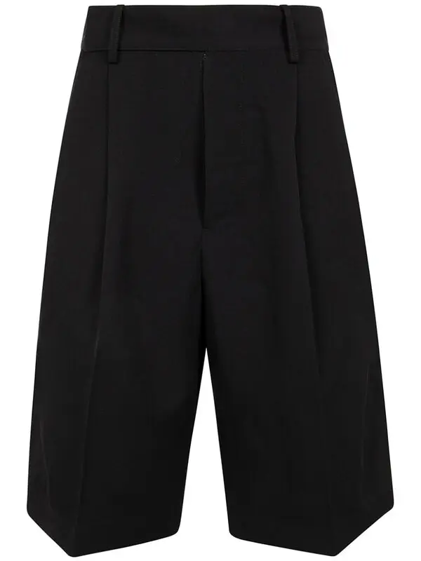 Yohji Yamamoto Knee-length Shorts - Black
