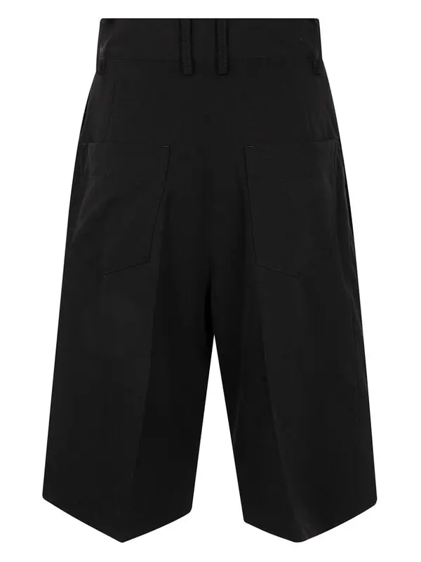 Yohji Yamamoto Knee-length Shorts - Black