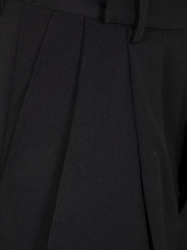 Yohji Yamamoto Knee-length Shorts - Black