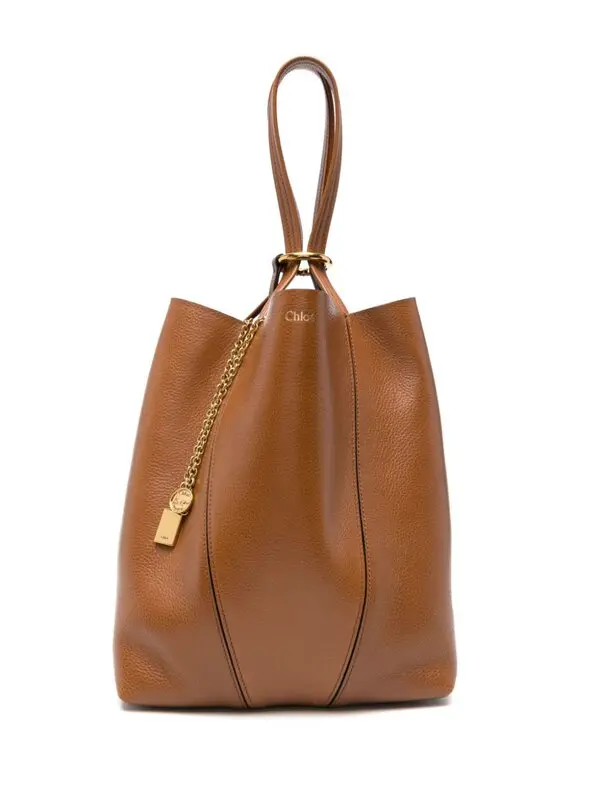 Chloé Medium Spin Tote - Brown