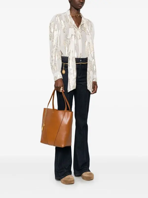 Chloé Medium Spin Tote - Brown