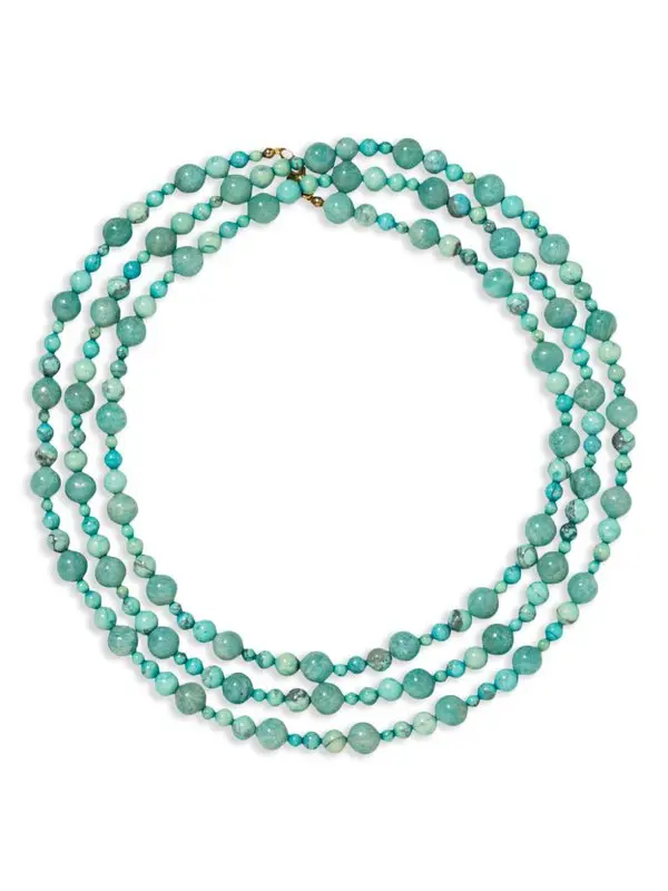 JENNIFER BEHR X Julia Berolzheimer Malta Necklace - Blue