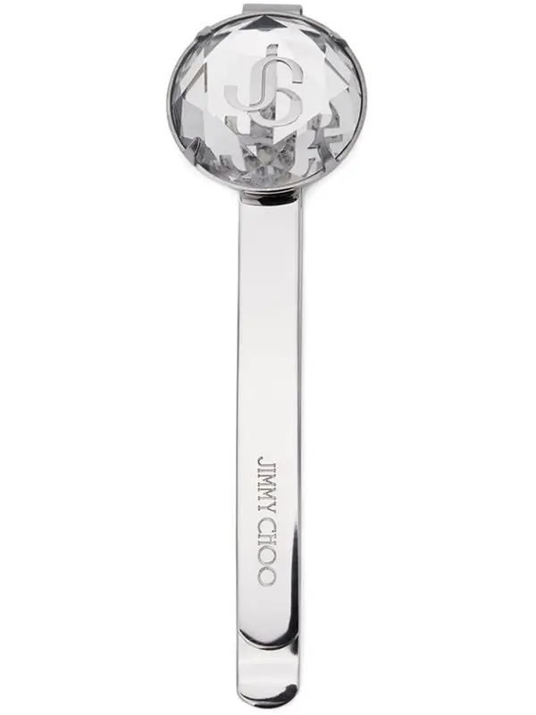 JIMMY CHOO Crystal-embellished Hair Pin - Silver