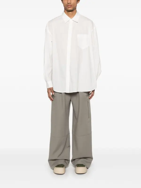 SONGZIO Asymmetric Draped Shirt