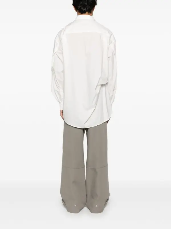 SONGZIO Asymmetric Draped Shirt