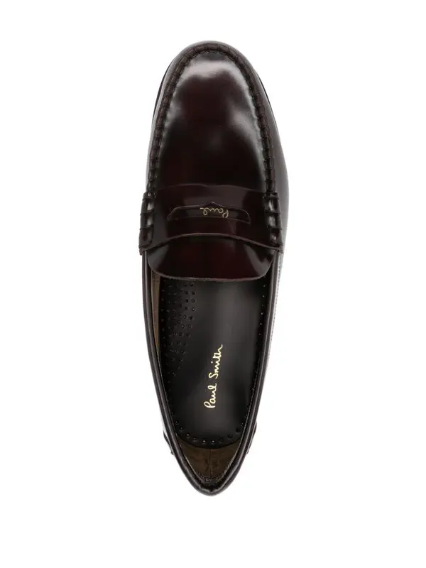 Paul Smith Lido Loafers - Red