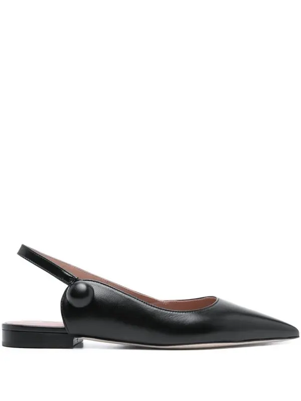 MALONE SOULIERS Leather Slingback Pumps