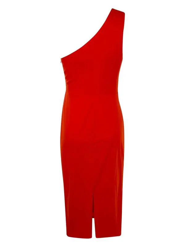 Ralph Lauren One-shoulder Midi Dress