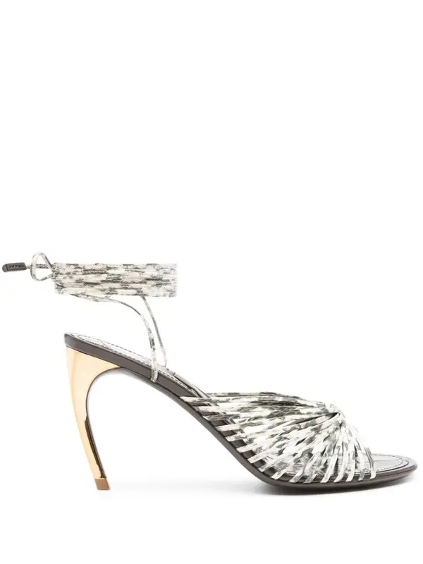 FERRAGAMO 95mm Leather Sandals