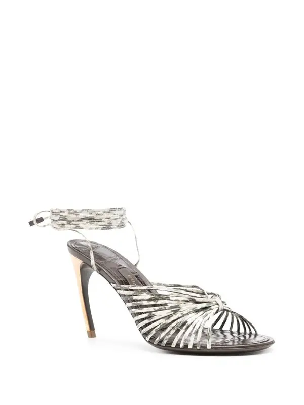 FERRAGAMO 95mm Leather Sandals