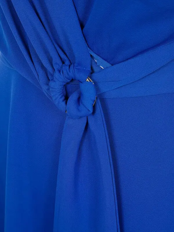 Ralph Lauren Wrap Midi Dress - Blue