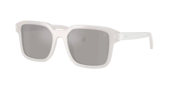 Moncler Quaderna Sunglasses - Light Grey Mirror Silver