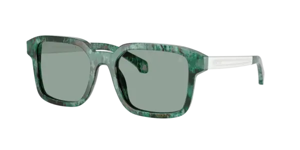 Moncler Quaderna Sunglasses - Petrol Green