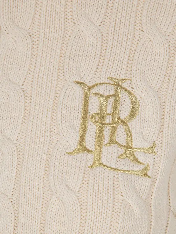 Ralph Lauren Logo-embroidered Cardigan