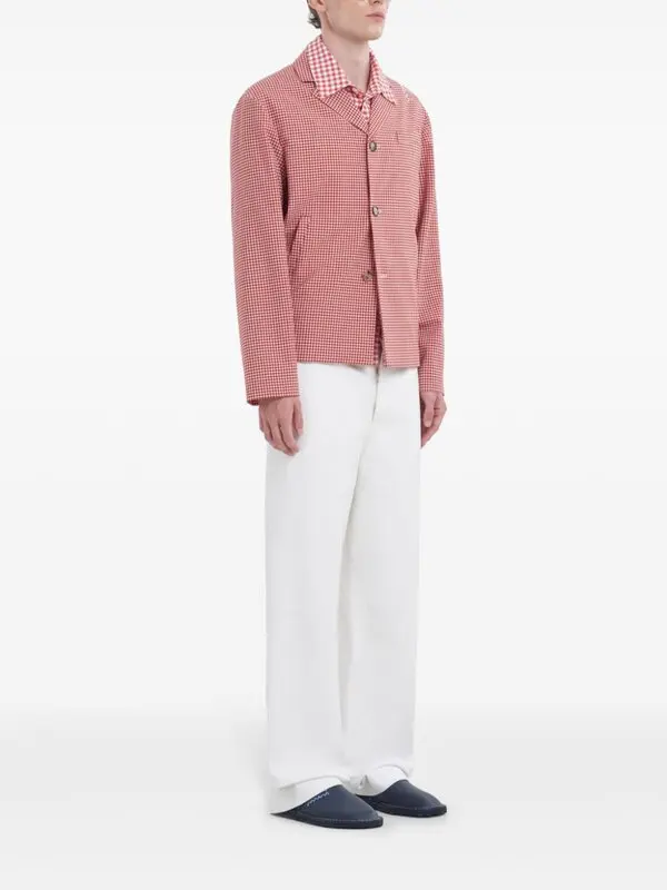 Marni Check Pattern Shirt