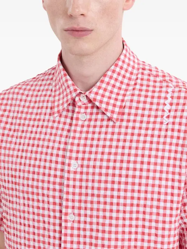 Marni Check Pattern Shirt