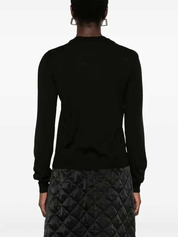 Moschino Fine-knit Sweater - Black