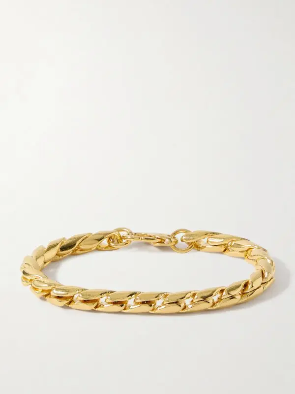 MARTHA CALVO Hudson -plated Link Bracelet - Gold