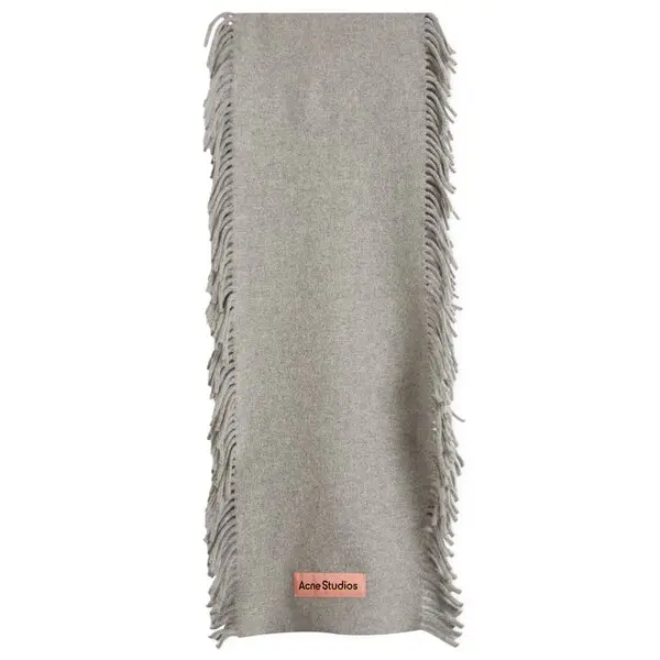 Acne Studios Canada Cancan Scarf - Light Grey Melange