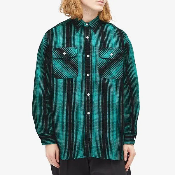 BEAMS Flannel Work Shirt
