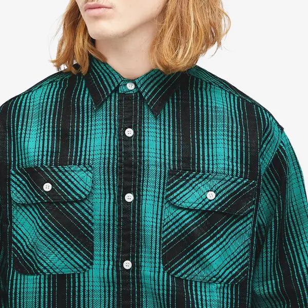 BEAMS Flannel Work Shirt