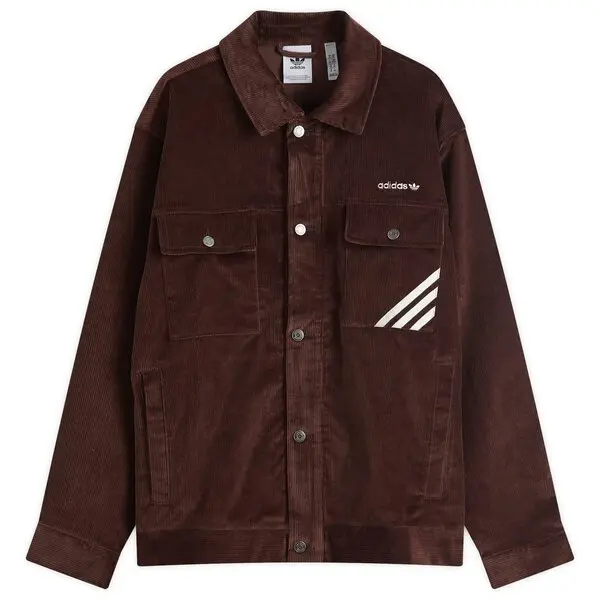 Adidas Corduroy Coach Jacket