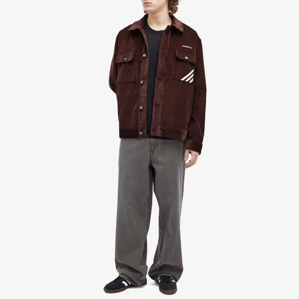 Adidas Corduroy Coach Jacket