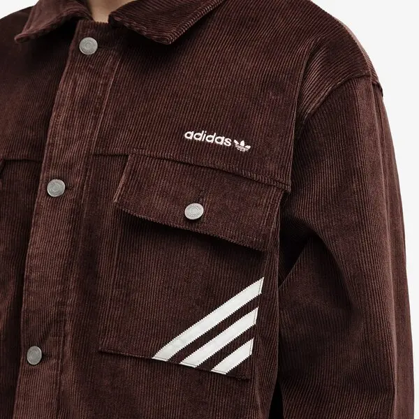 Adidas Corduroy Coach Jacket