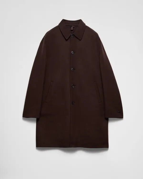 Prada Double Cashmere Overcoat