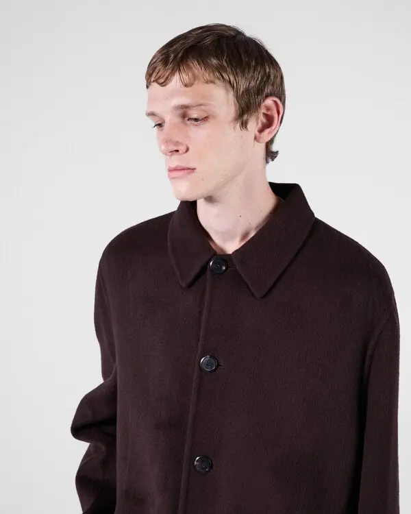 Prada Double Cashmere Overcoat