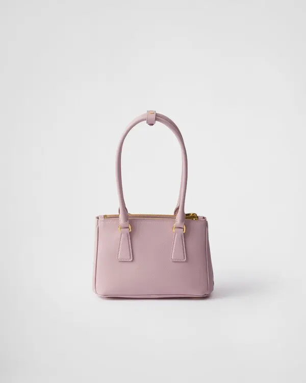 Prada Galleria Mini Saffiano Leather Bag Alabaster Pink