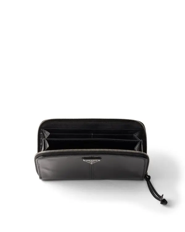 Prada Leather Wallet - Black