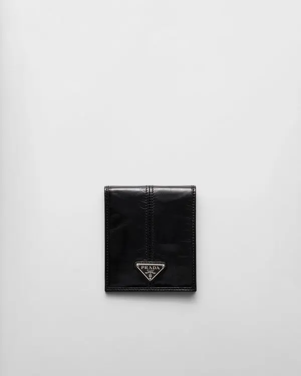Prada Leather Wallet - Black