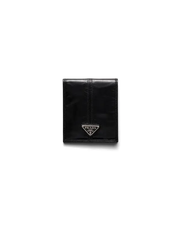Prada Leather Wallet - Black