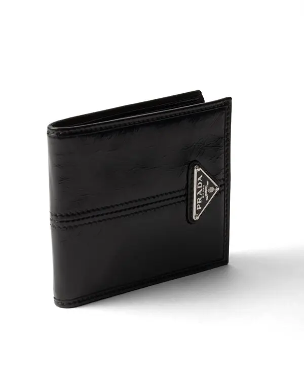 Prada Leather Wallet - Black