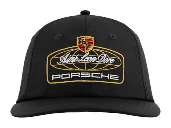 Aimé Leon Dore X Porsche 993 Turbo Racing Cap - Jet Black