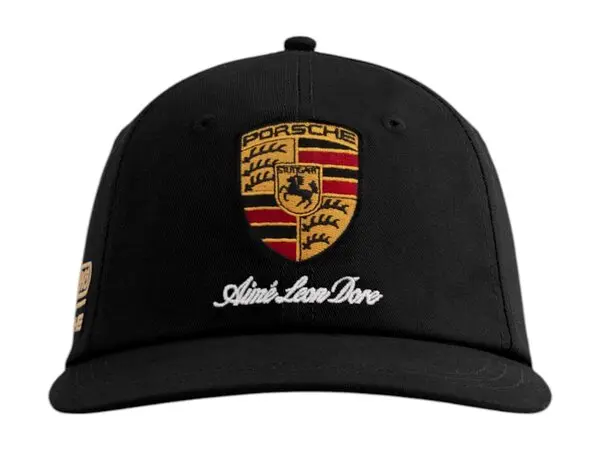 Aimé Leon Dore X Porsche 993 Turbo Logo Cap - Jet Black
