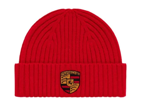 Aimé Leon Dore X Porsche 993 Turbo Cashmere Beanie - Tango Red