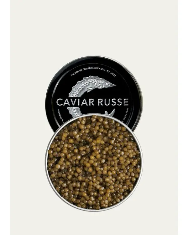 CAVIAR RUSSE Gold Osetra Caviar Tin, 1.75 Oz - Noclr