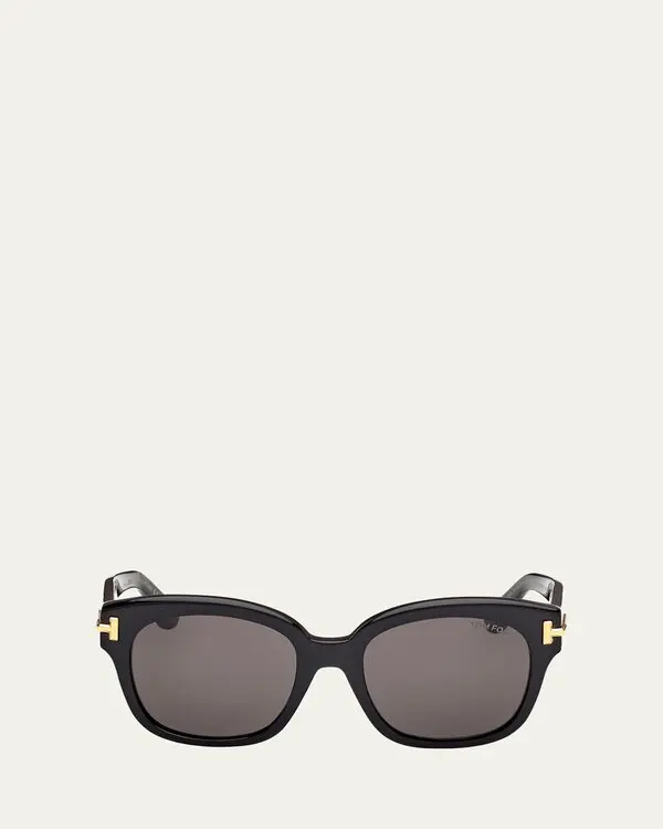 TOM FORD Icon Collection Round Sunglasses - Sblk/smk