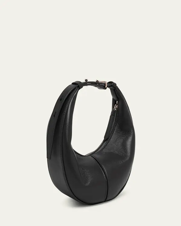 Proenza Schouler Slide Mini Napa Leather Shoulder Bag - Black