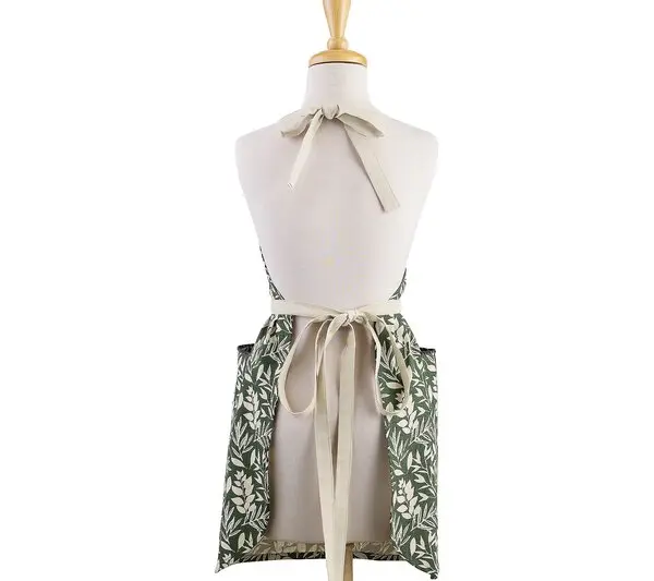 DESIGN IMPORTS Garden Greens Printed Apron