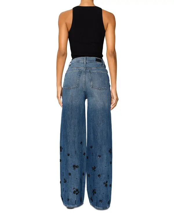 DL1961 Hepburn Wide Leg High Rise Jeans
