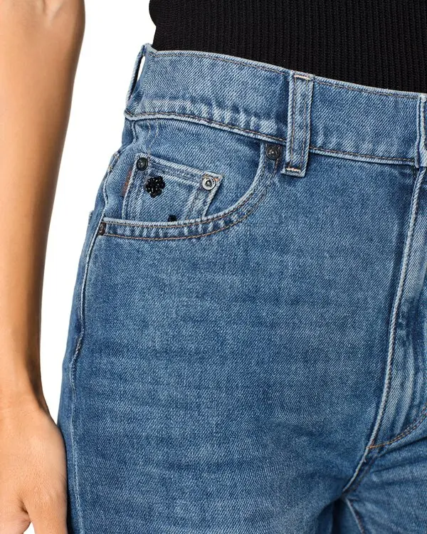 DL1961 Hepburn Wide Leg High Rise Jeans