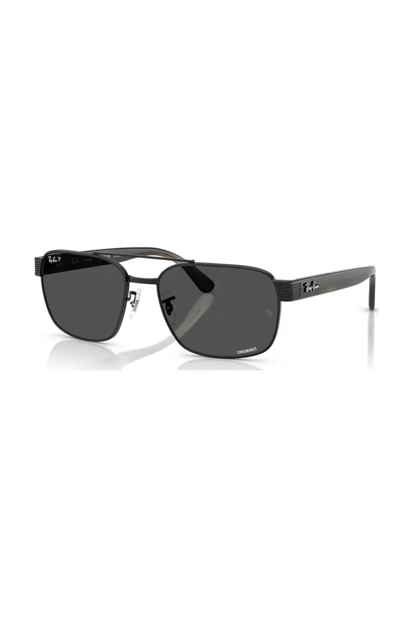 Ray-ban Square Full Rim Sunglasses - Black