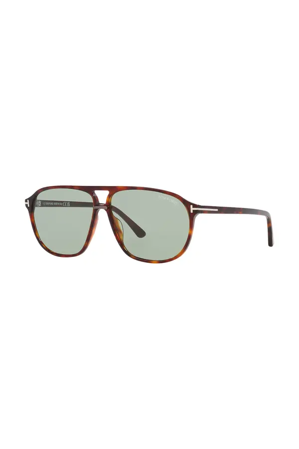 TOM FORD Square Frame Sunglasses - Green