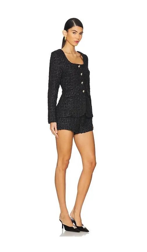 Amanda Uprichard Long Sleeve Kya Romper