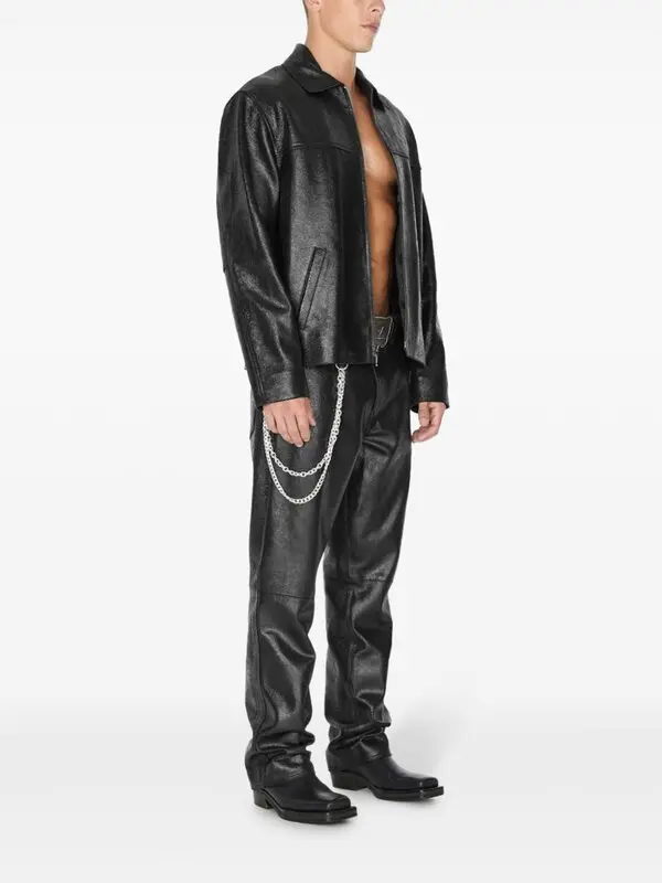 Guess Leather Jacket In Black - 56% Off | Editorialist